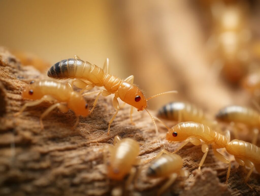 Multiple Western Subterranean Termite Colonies Infest Home